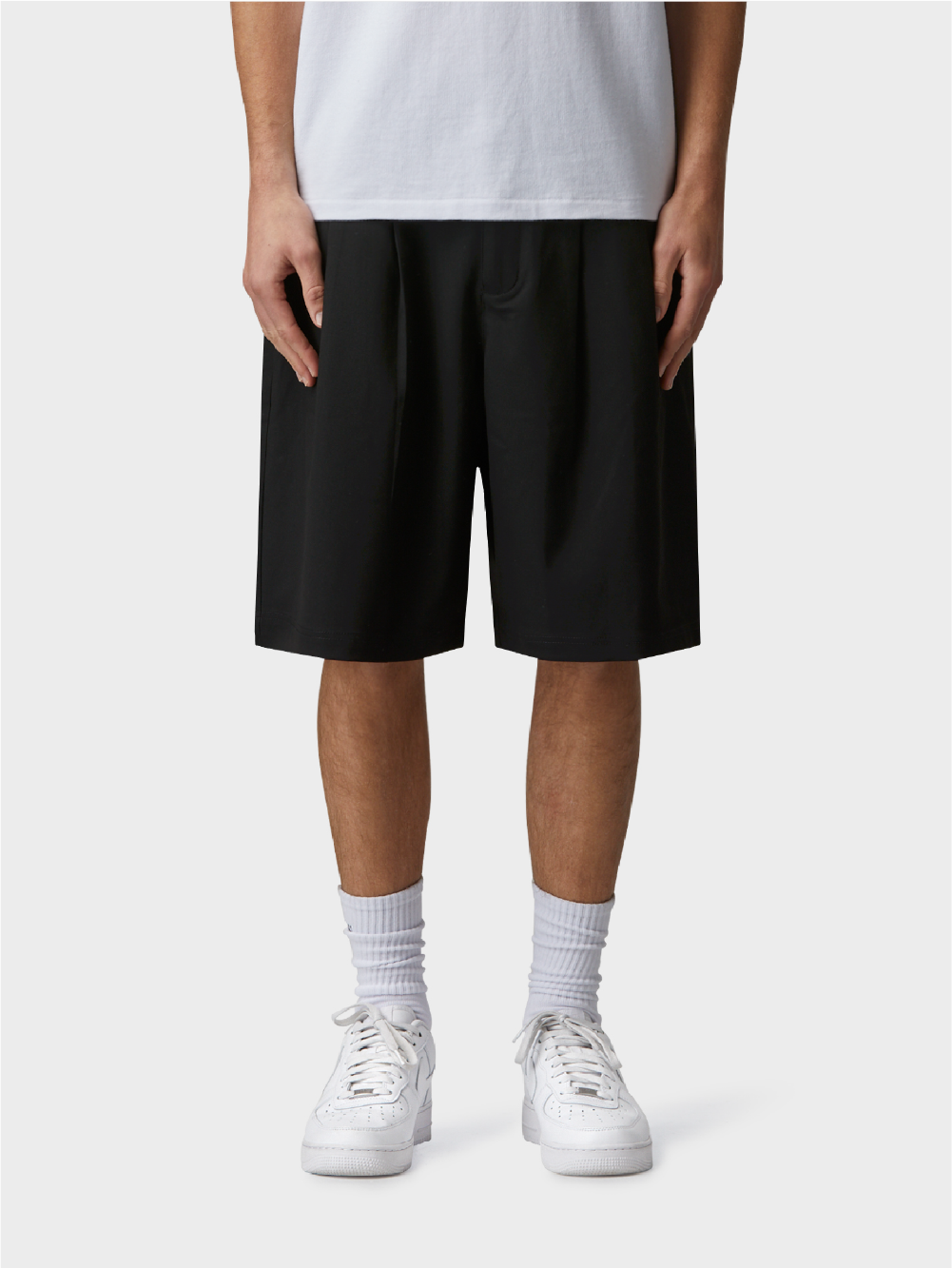 Men's Pleated Shorts | I Love Ugly AU
