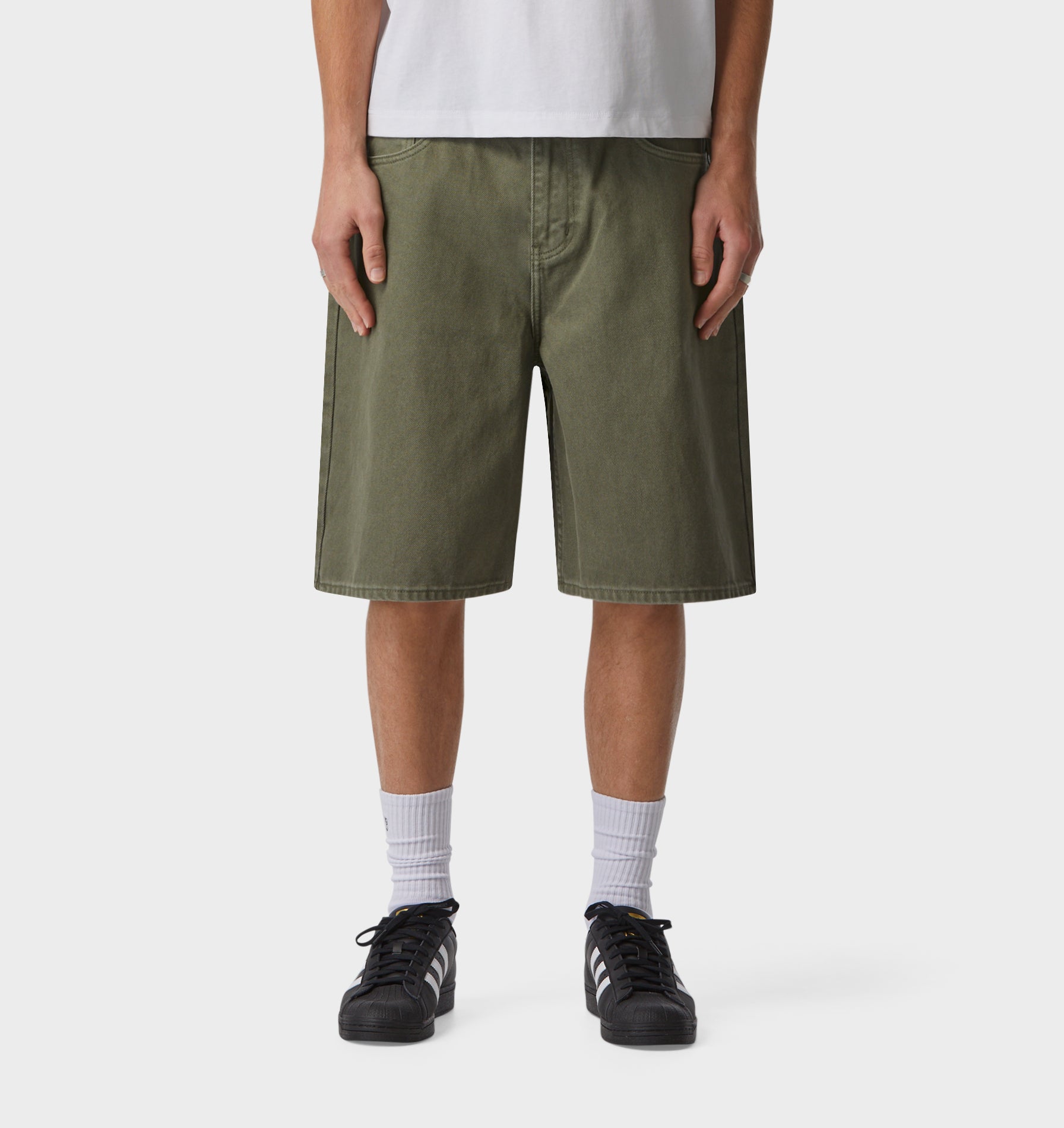 Wyatt Denim Short - Moss | I Love Ugly AU