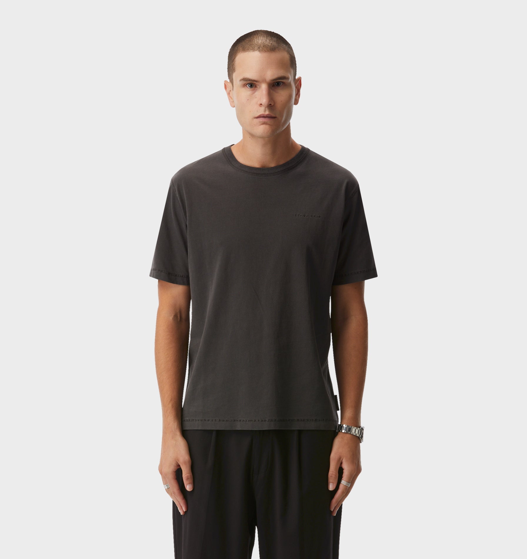 Jeremy Tee - Washed Black | I Love Ugly AU