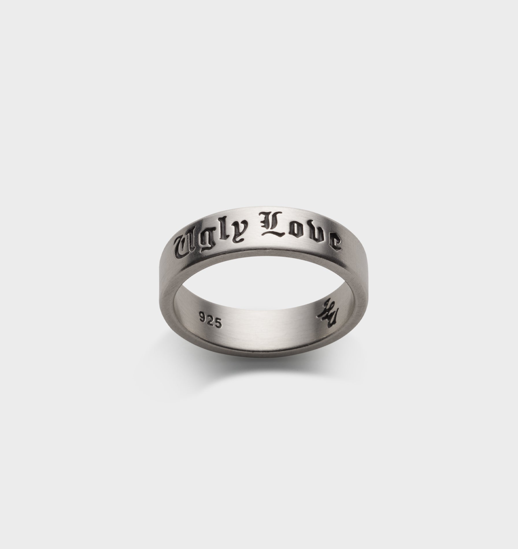 Ugly Love Band Ring - Silver | I Love Ugly AU