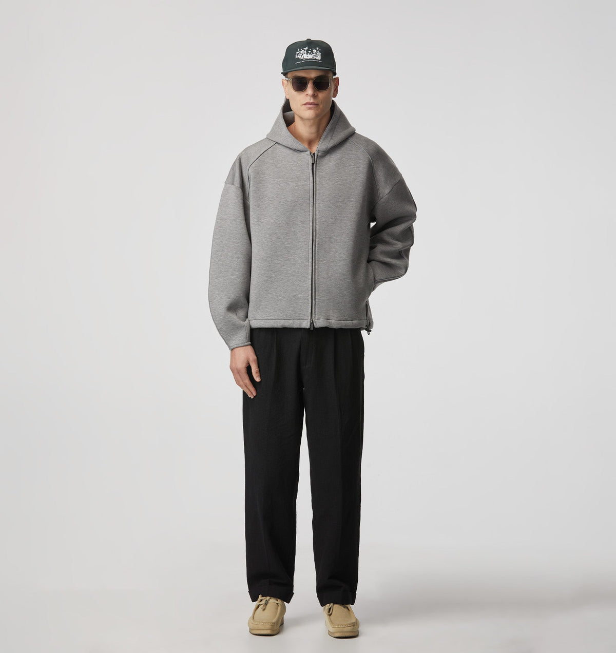 Vernon Hoodie in Vintage Grey | I Love Ugly AU