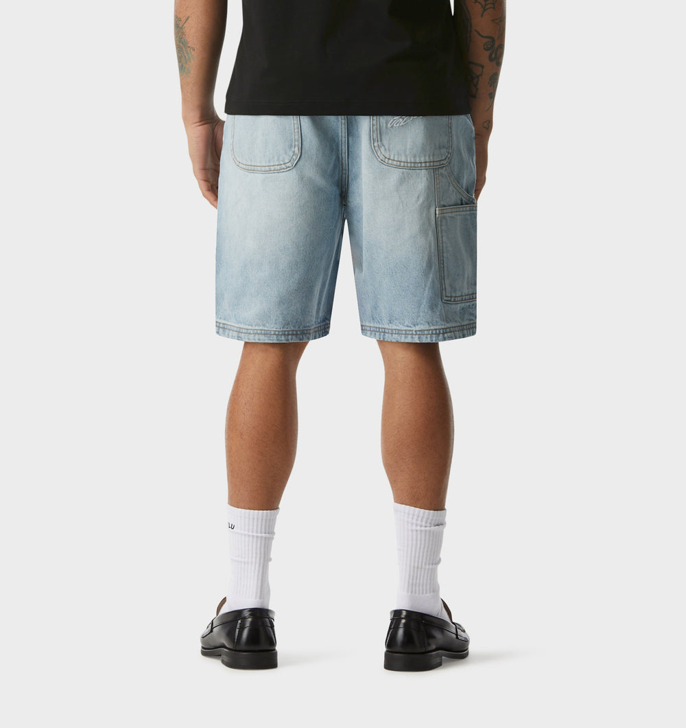 Clean Carpenter Short - Faded Blue | I Love Ugly AU