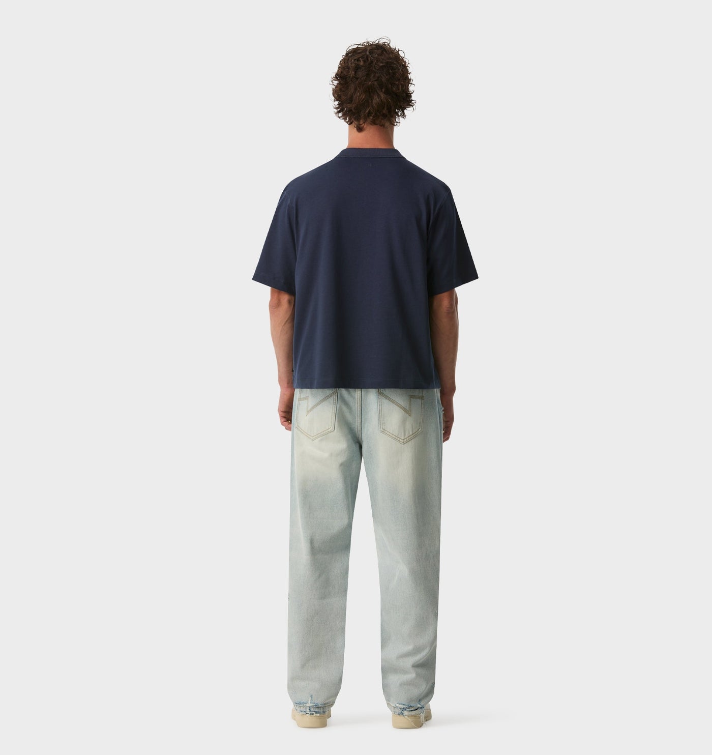 Distressed Edgar Denim - Light Vintage Blue | I Love Ugly AU